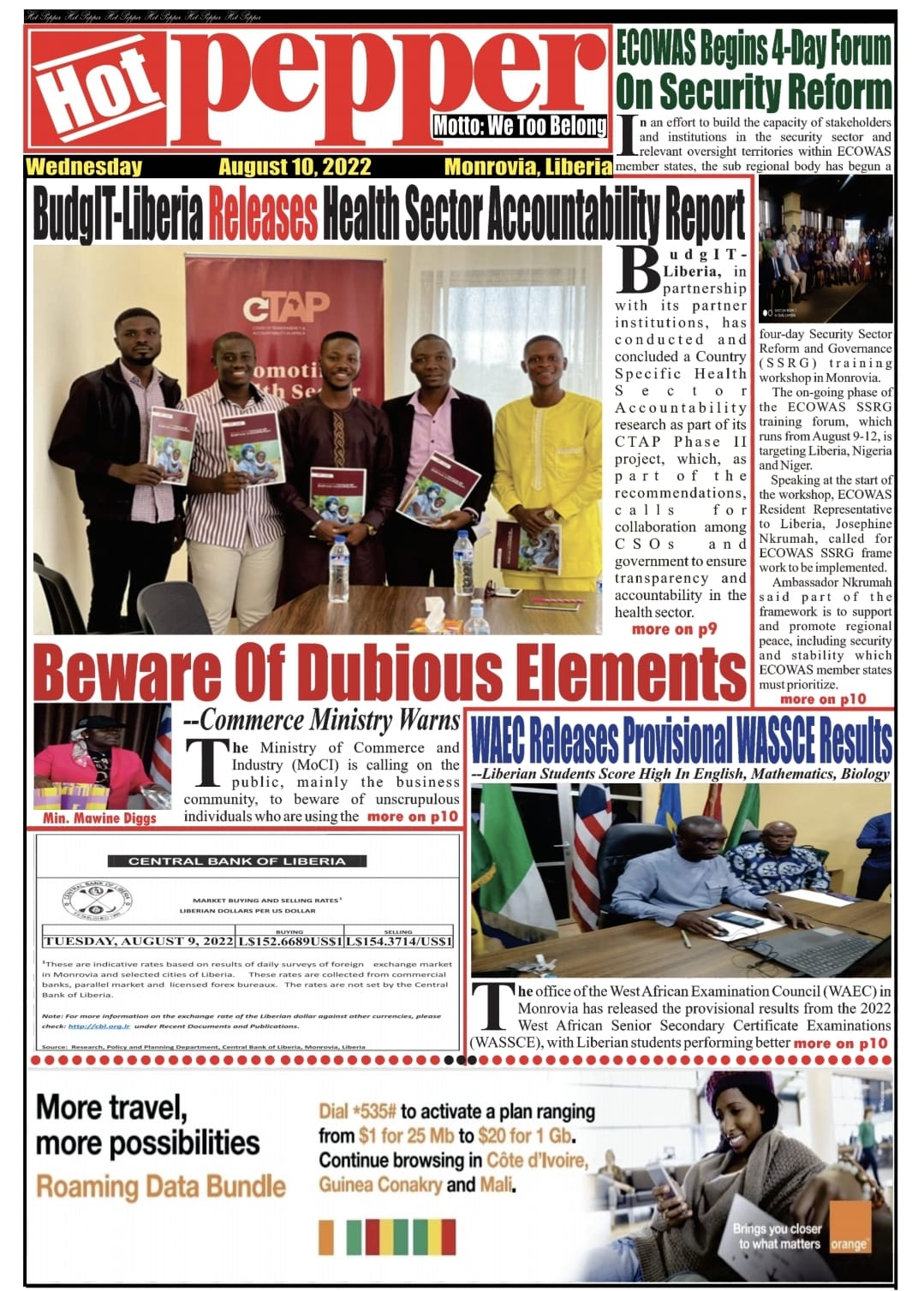 Welcome to BudgIT Liberia